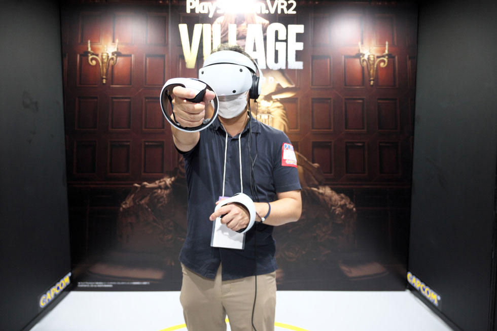 バイオハザード ヴィレッジをPlayStation VR2でいち早く体験【TGS2022】：日経クロストレンド
