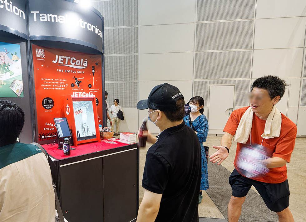瓶を振って宇宙を目指せ！ インディーの『JET Cola』が面白い【TGS2023】：日経クロストレンド