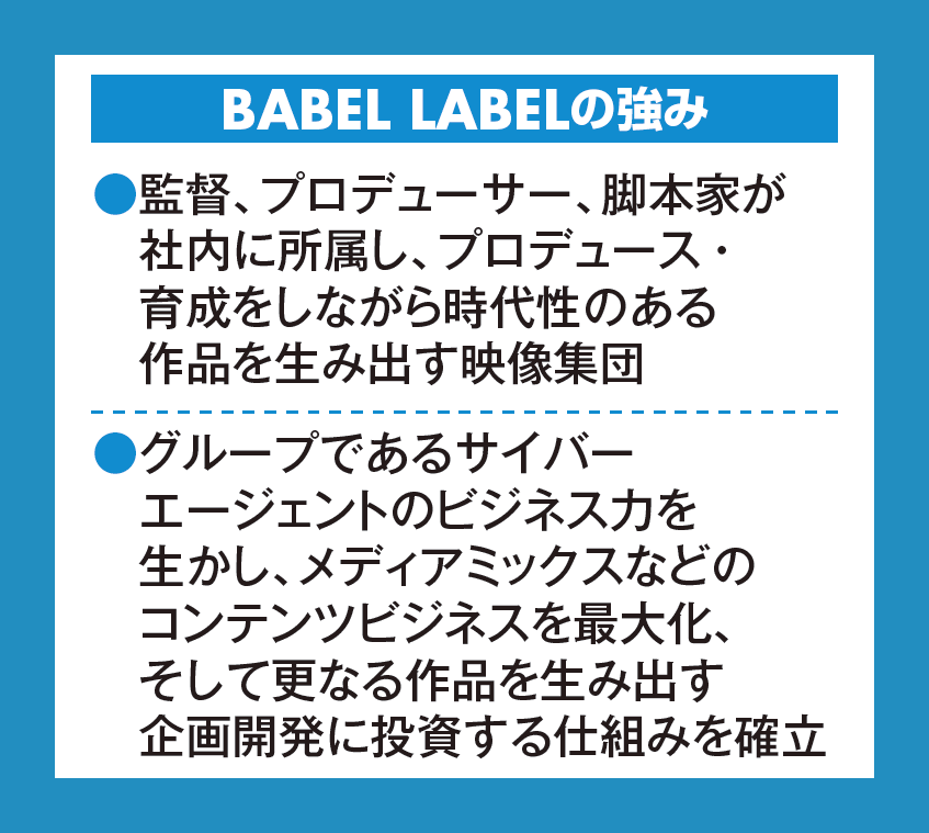 日本エンタメを変革するコンテンツスタジオBABEL LABELが目指す未来：日経クロストレンド